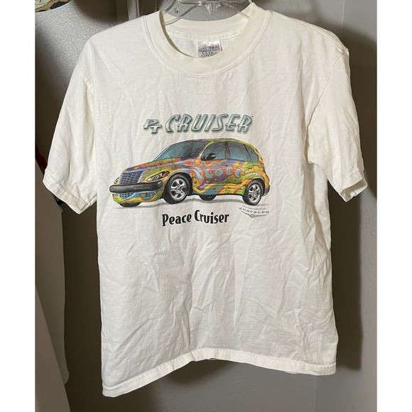 Gildan | Shirts | Vintage Y2k Pt Cruiser Chrysler Peace Cruiser T Shirt ...